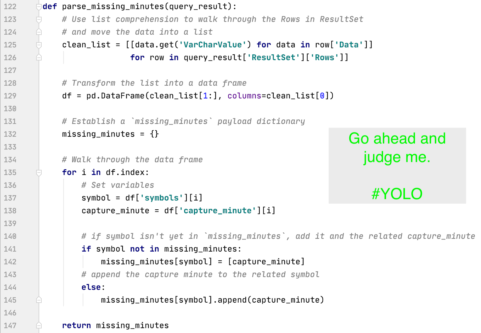 Vacation Project: Parsing results from Athena – Data, Drives, and Donuts